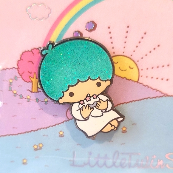 Sanrio | Jewelry | Rare Pintrill X Sanrio Little Twin Stars Pin Set ...